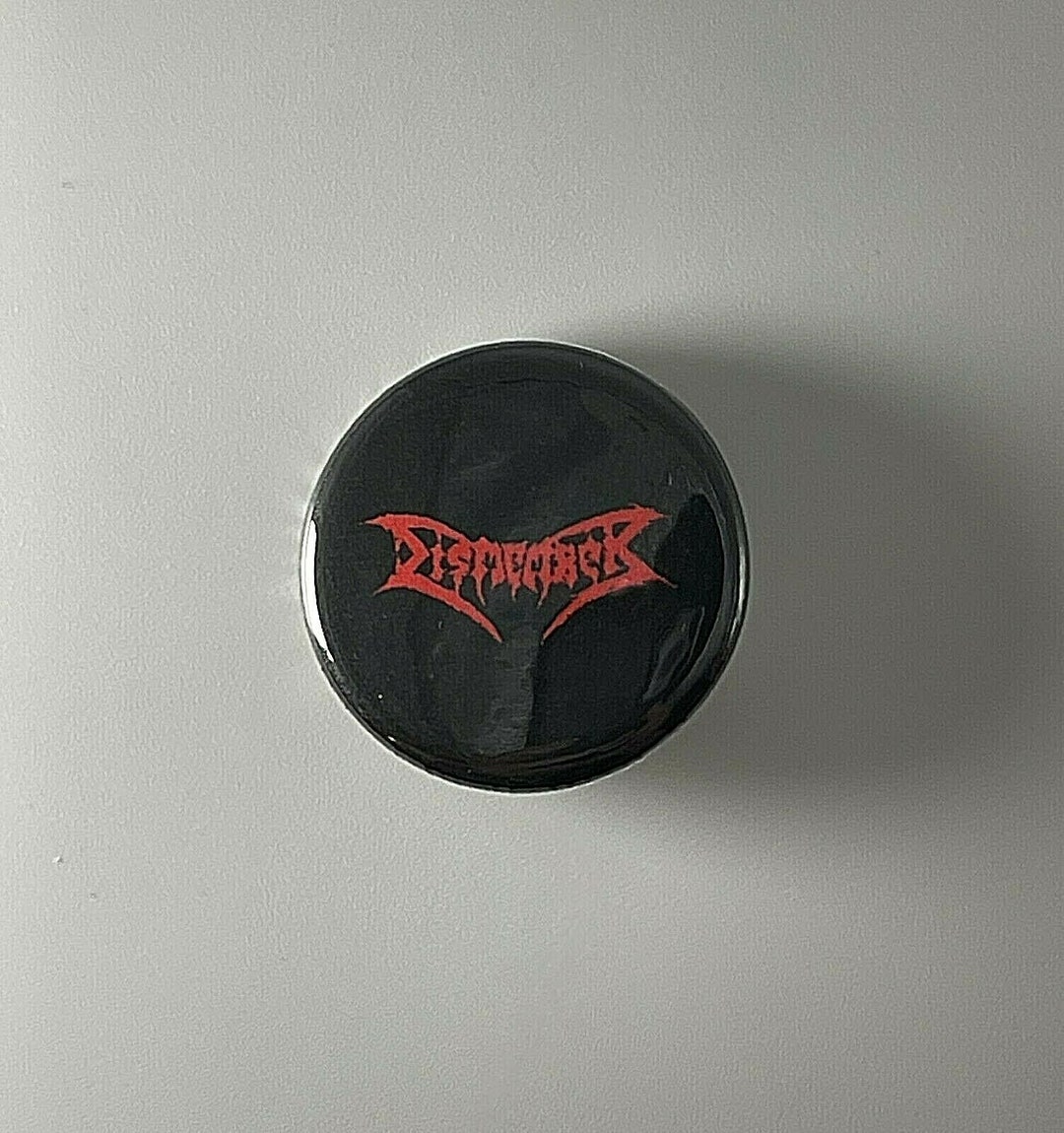 Dismember Logo 1.25" Button D001B125 Pin Badge - Etsy