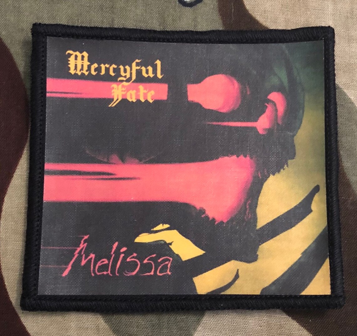 Mercyful Fate Melissa Sublimated Printed Patch M056P - Etsy