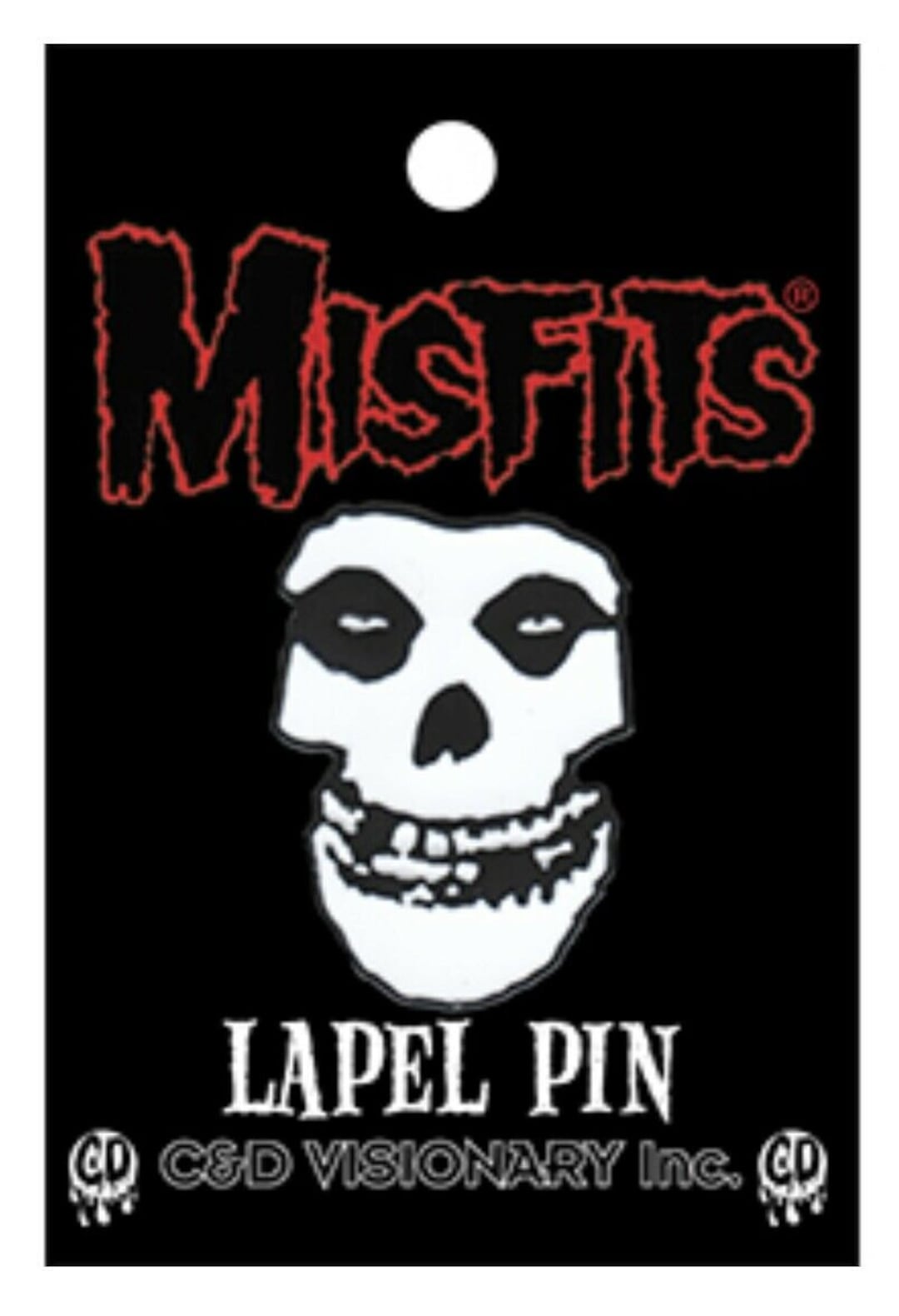 Misfits Crimson Ghost Fiend Club Skull Enamel Lapel Pin M015PC Badge - Etsy