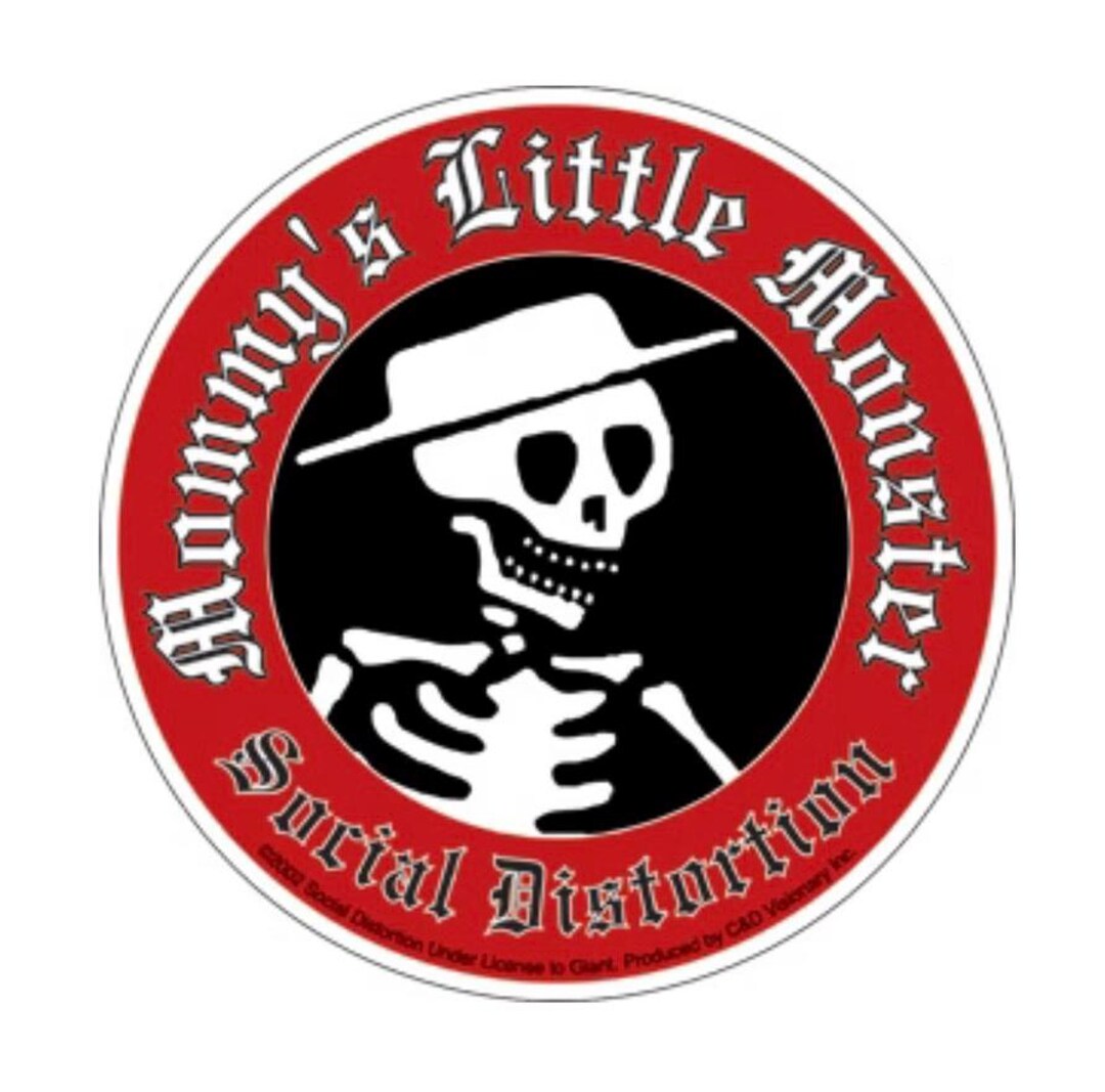 Social Distortion Mommy's Little Monster Sticker S020S - Etsy