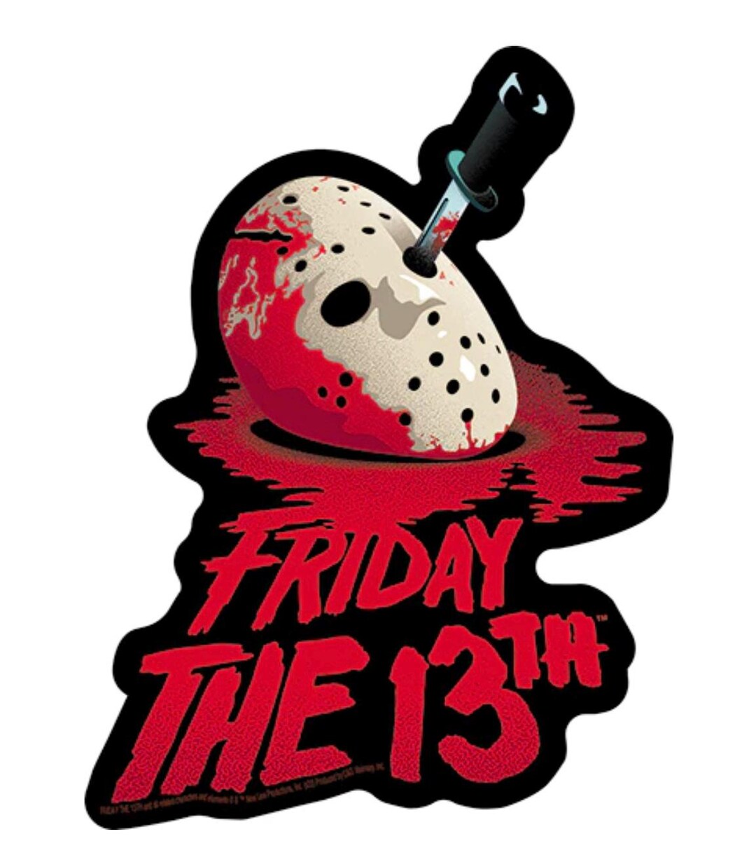 Friday the 13th Horror Sticker F010S - Etsy