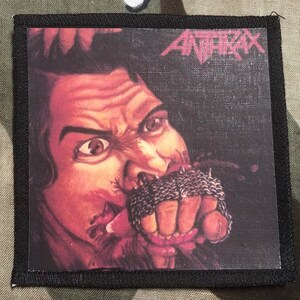 Anthrax Fistful of Metal Sublimated Printed Patch A070P - Etsy