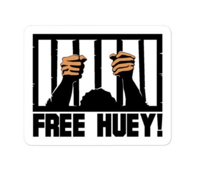 Free Huey Huey P. Newton Black Panther Party Sticker - Etsy