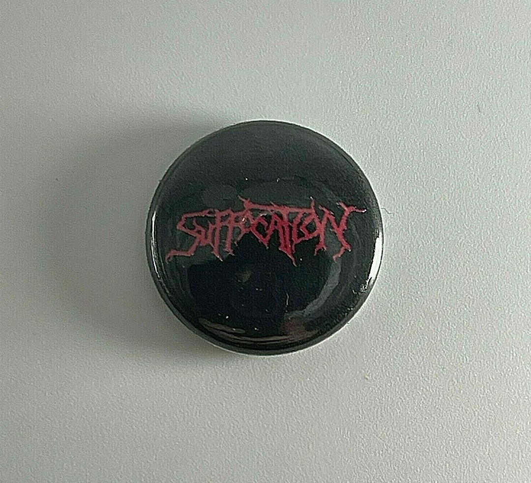 Suffocation Logo 1 Button S032b Pin Badge - Etsy