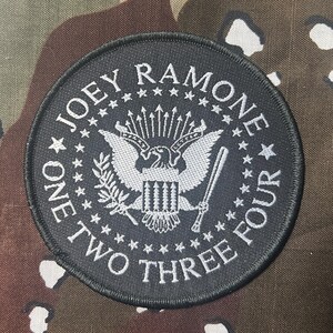 Joey Ramone Ramones Woven Patch R009P - Etsy
