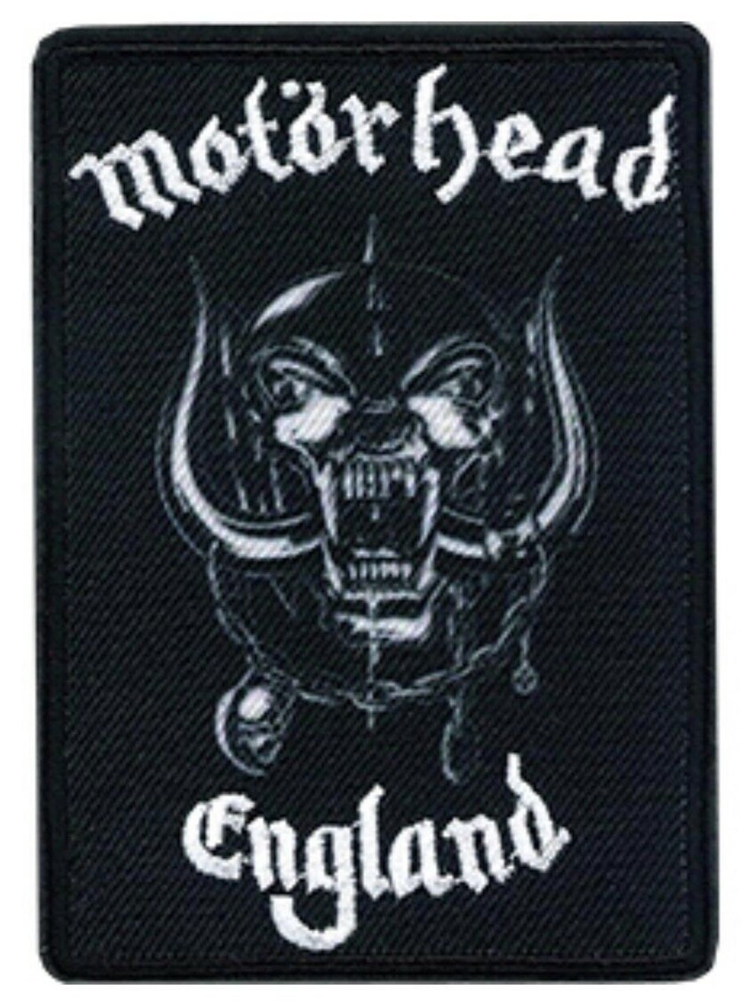 Motorhead England Embroidered Patch M096P Ramones Black Flag - Etsy
