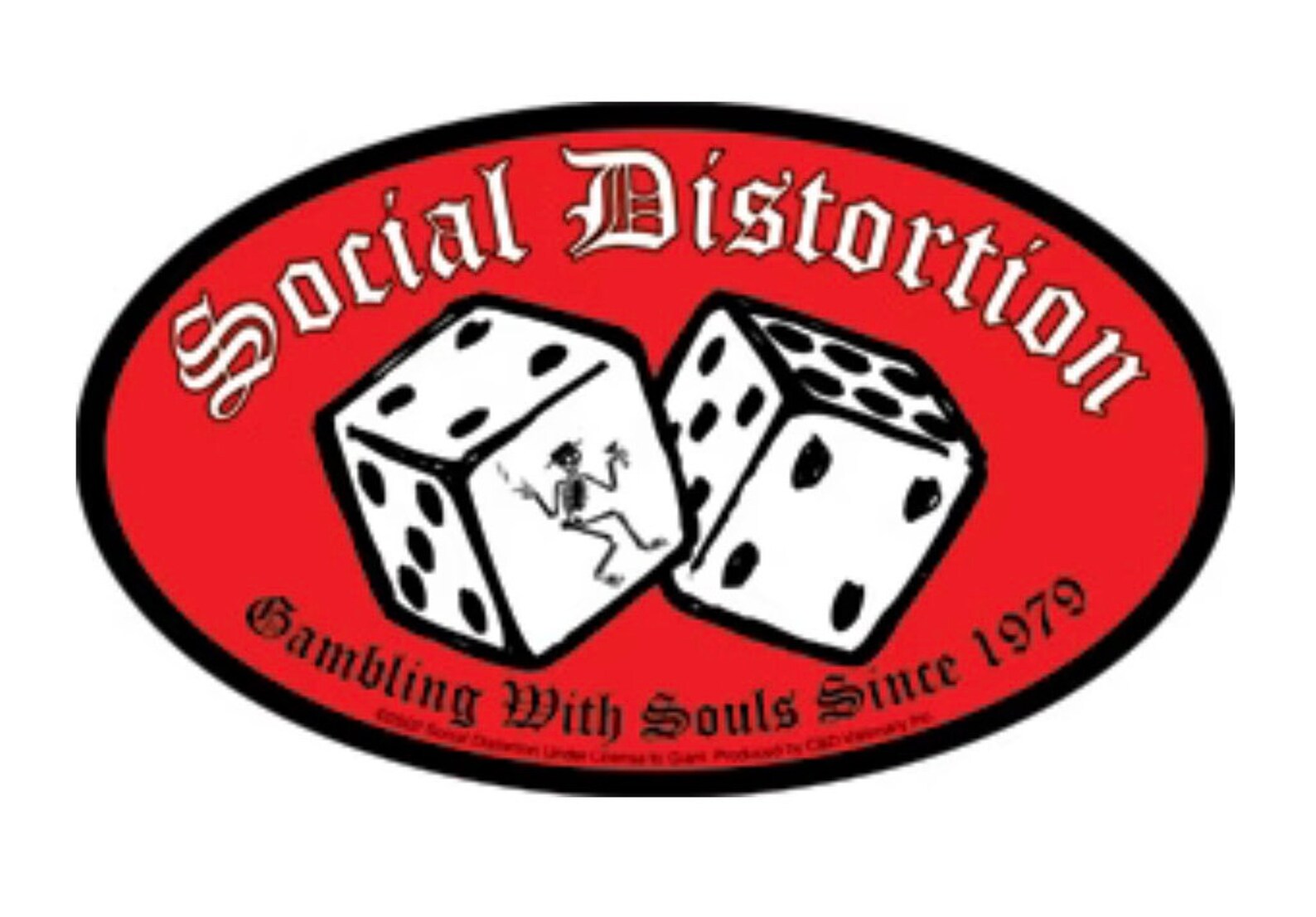Social Distortion Sticker S032S Decal - Etsy
