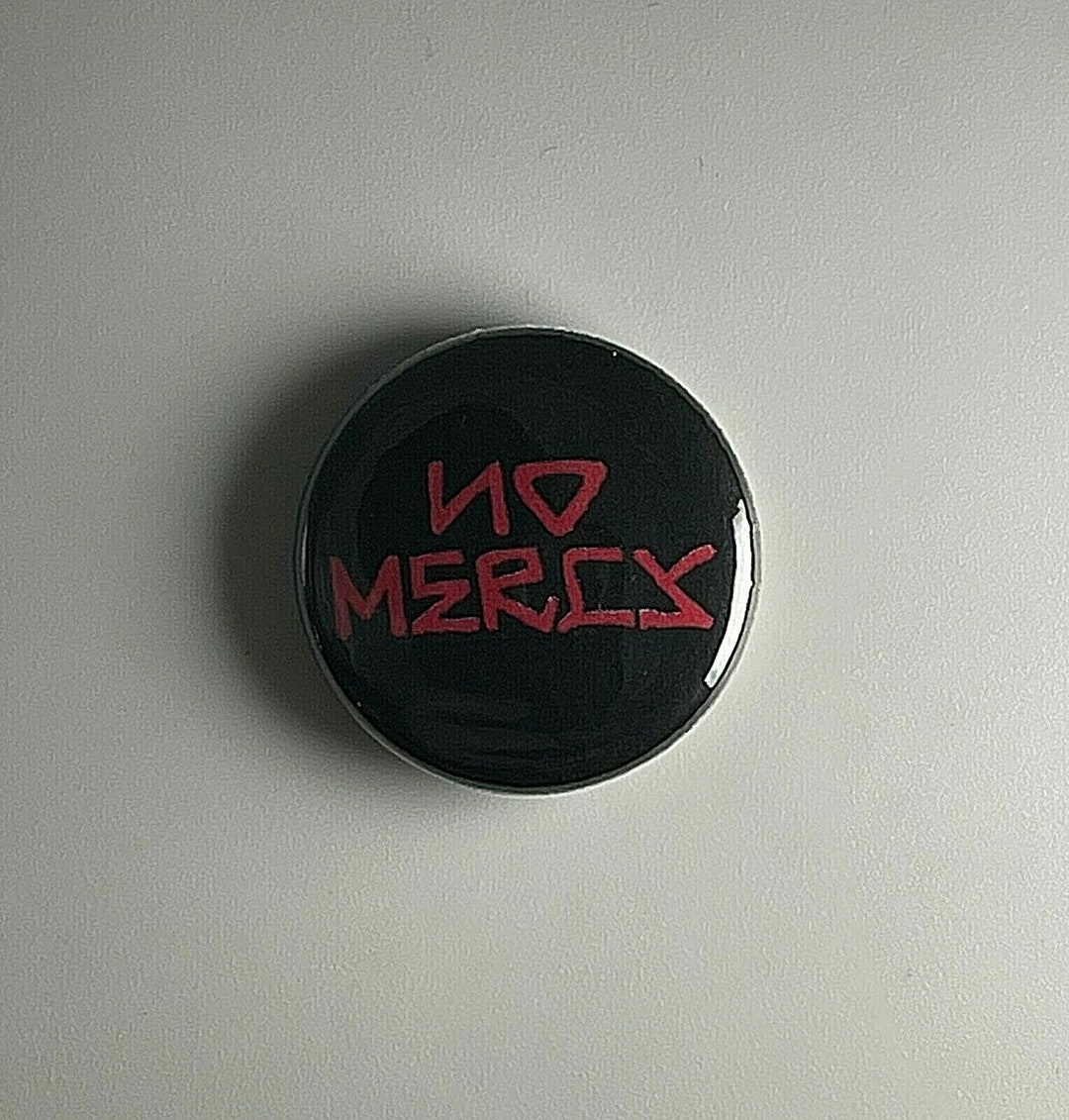 No Mercy Logo 1" Button N009B Badge Pin - Etsy