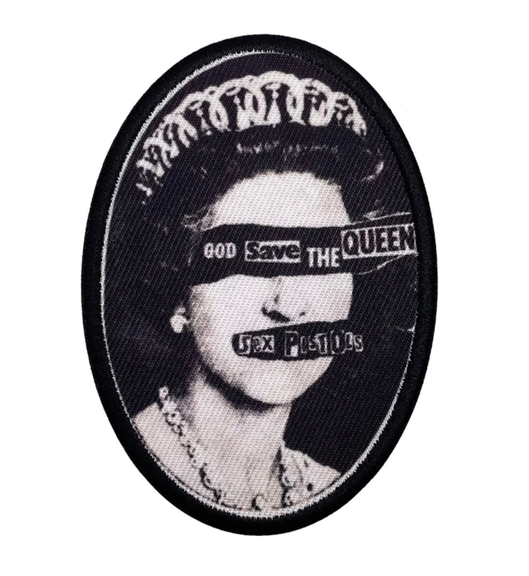 Sex Pistols God Save the Queen Woven Patch S073P - Etsy