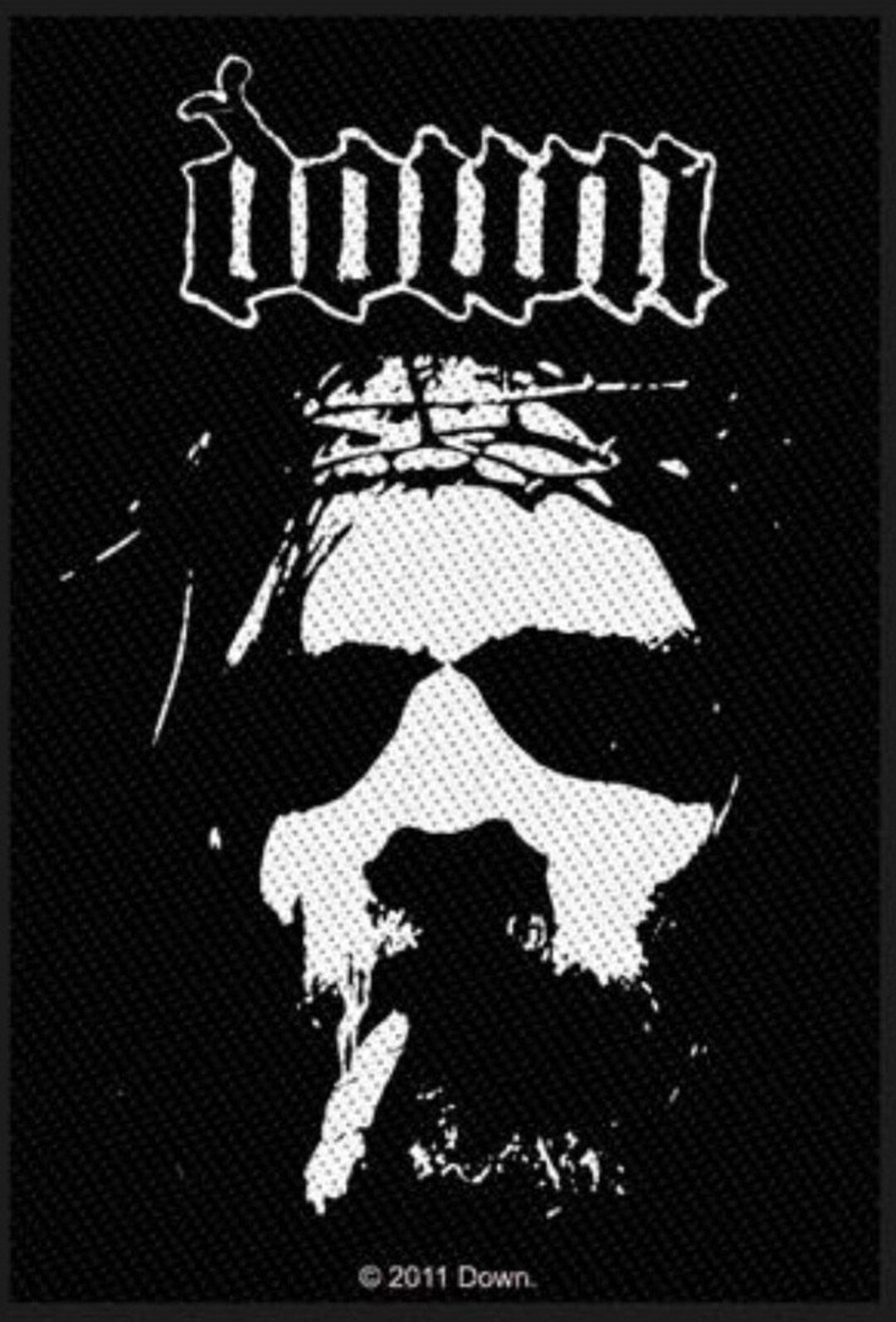 Down Nola Jesus Face Woven Patch D013P - Etsy