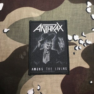 Anthrax Among the Living Woven Patch A004P - Etsy