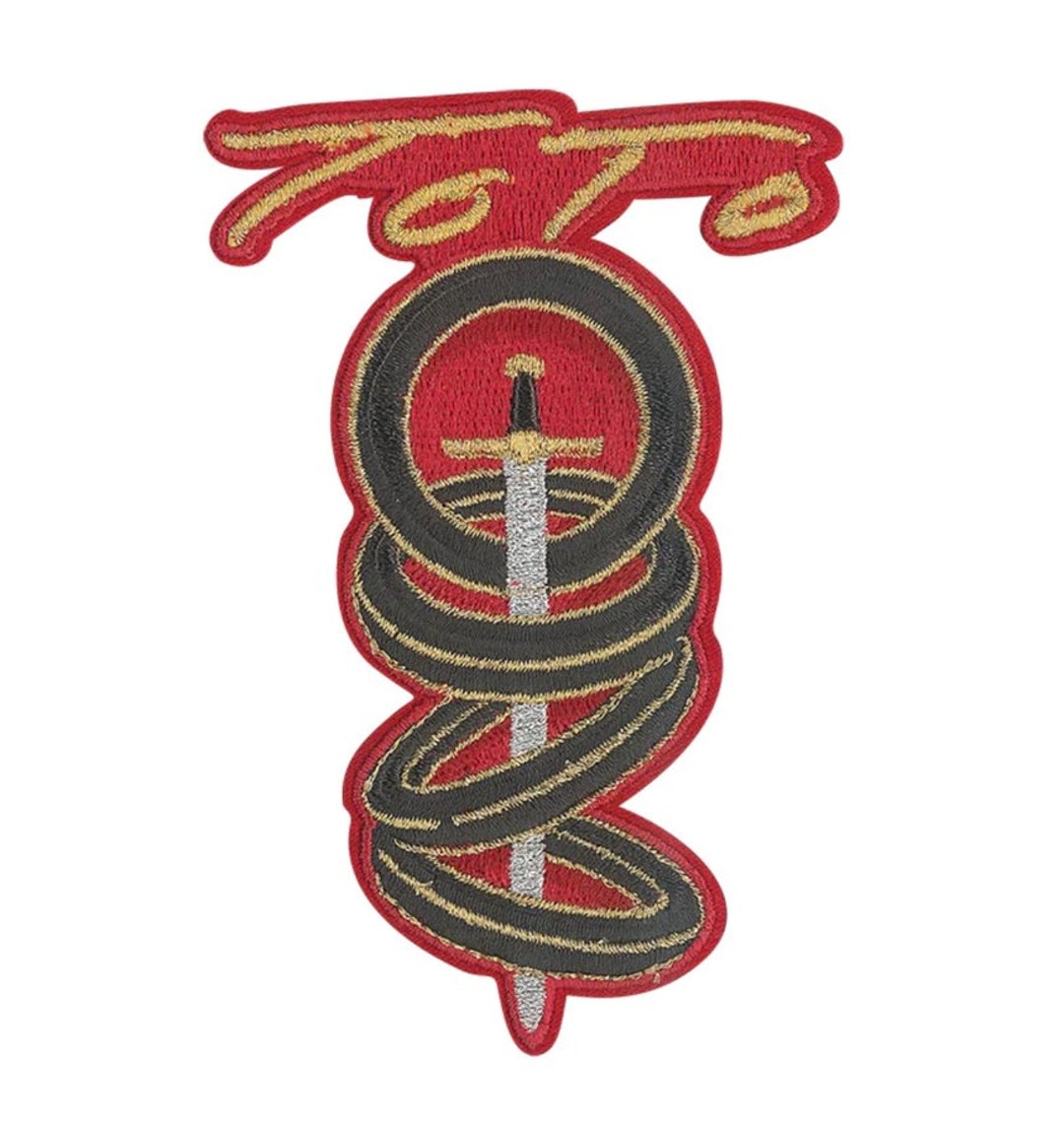 Toto Logo Steve Lukather Official Embroidered Patch T017p - Etsy