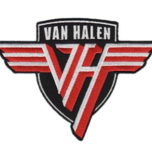 Van Halen Classic Shield Embroidered Patch V012P - Etsy