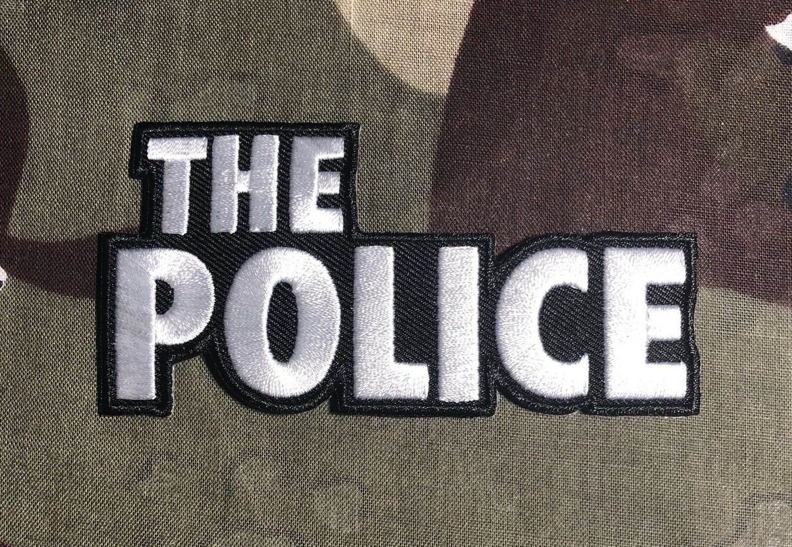 The Police Logo Embroidered Patch P015P - Etsy