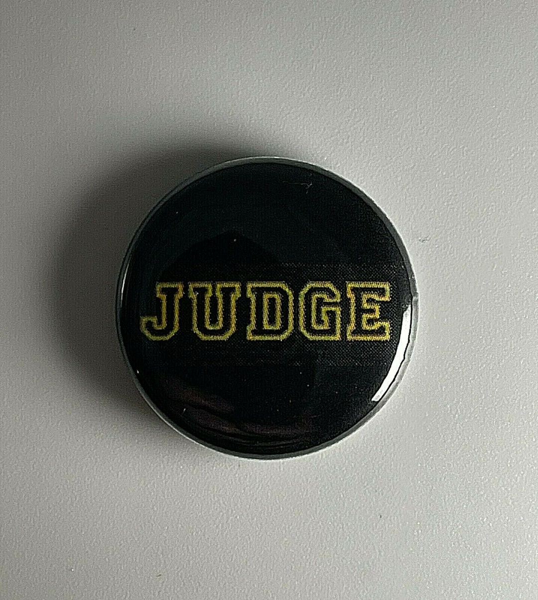 Judge Straight Edge 1” Button J001B Badge Pin - Etsy