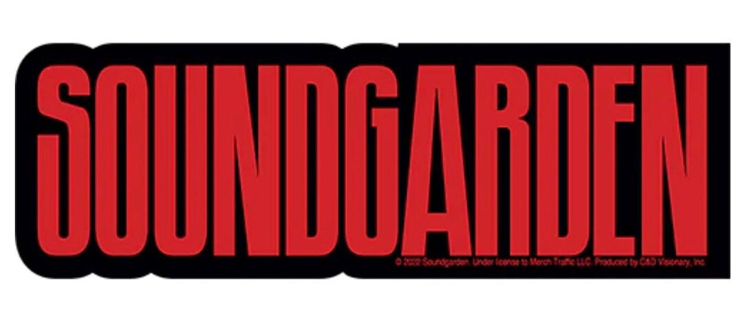 Soundgarden Logo Official Sticker S024S - Etsy