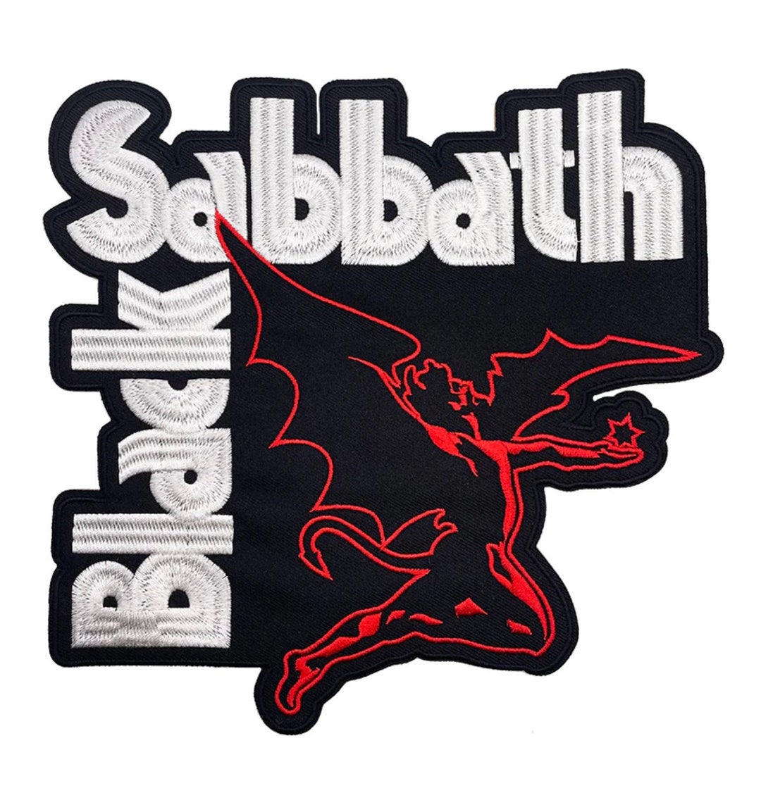 Black Sabbath Demon Embroidered Back Patch B047P - Etsy