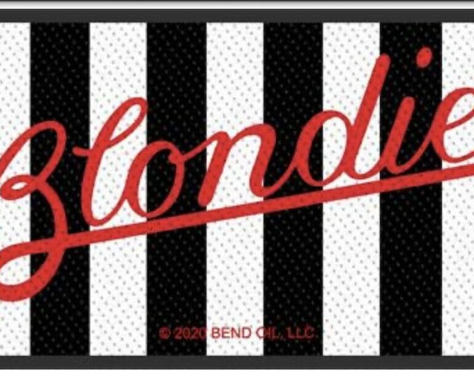 Blondie Logo Woven Patch B064P - Etsy
