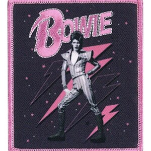 David Bowie Bolt Embroidered Patch B069P - Etsy