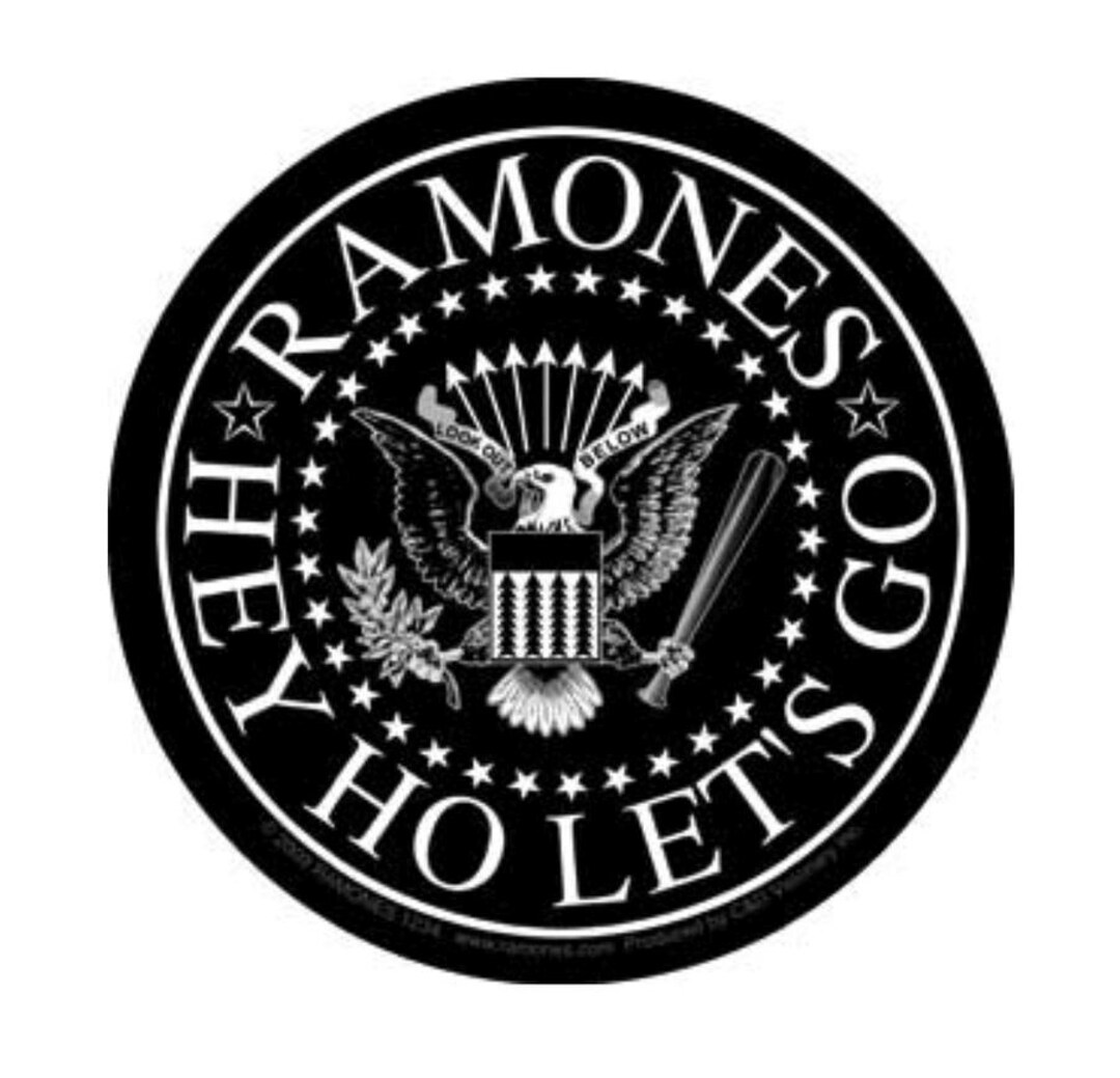 The Ramones Hey Ho Let's Go Sticker R005S - Etsy