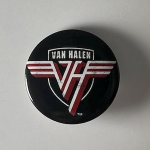 Van Halen 1.25" Button V001B125 Badge Pin - Etsy