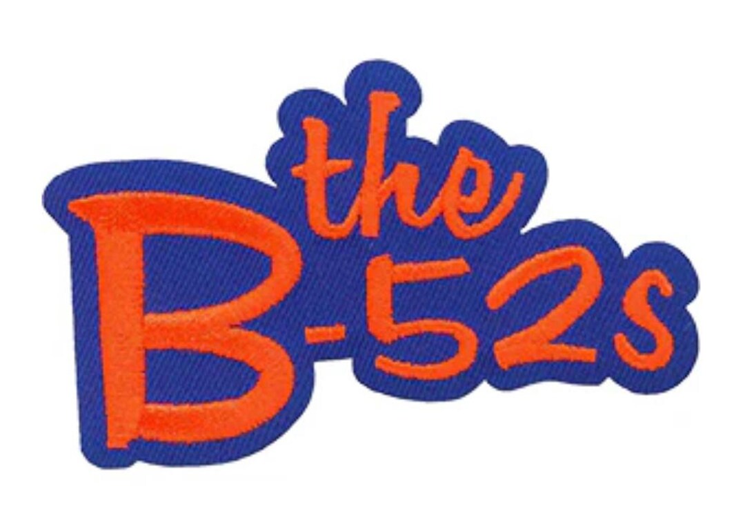 The B-52S Official Logo Embroidered Patch B052P - Etsy