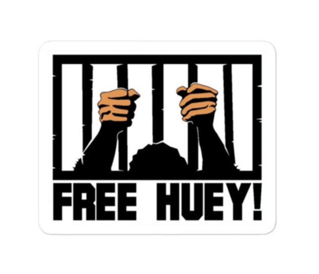 Free Huey Huey P. Newton Black Panther Party Sticker - Etsy