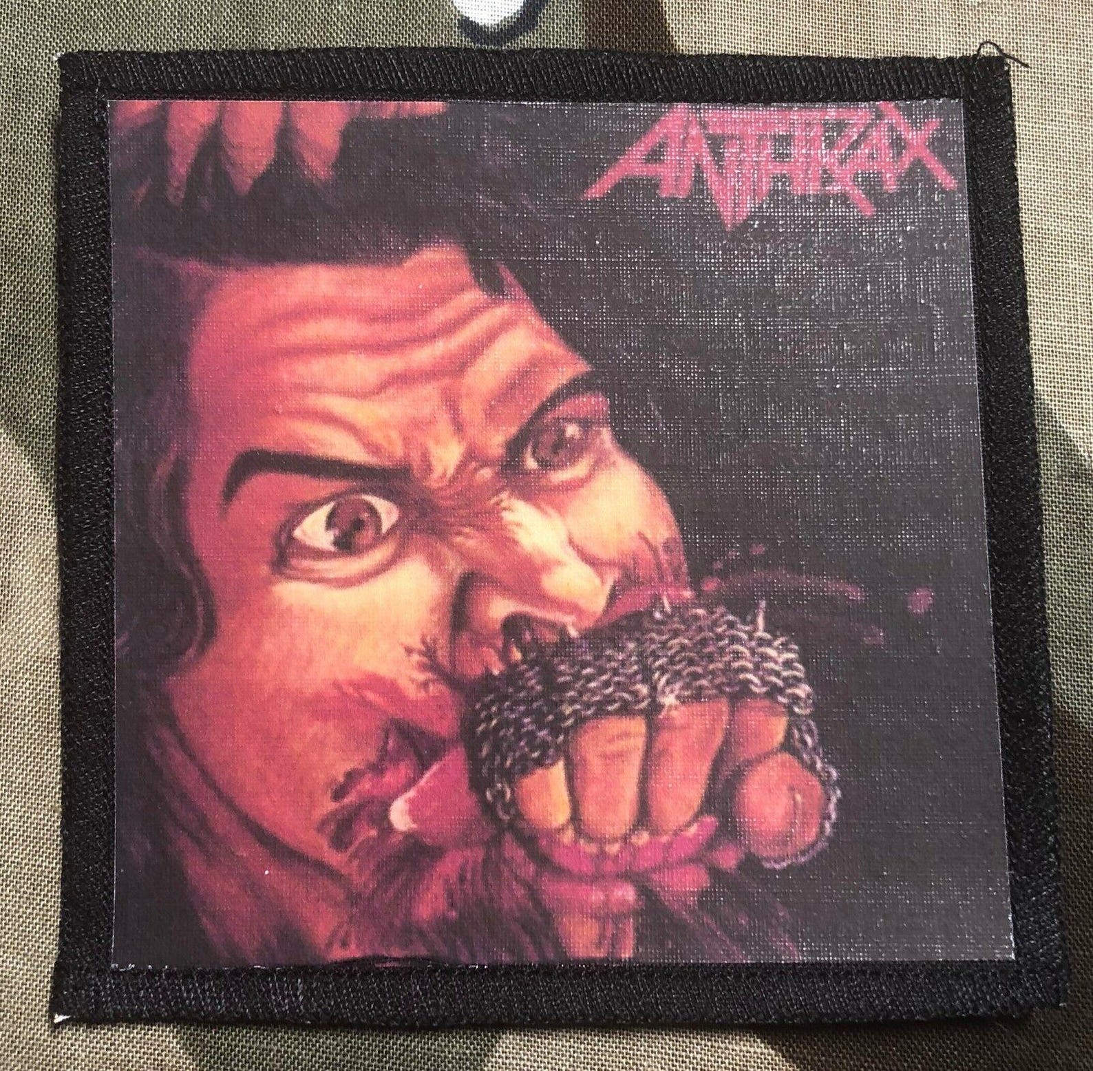 Anthrax Fistful of Metal Sublimated Printed Patch A070P - Etsy