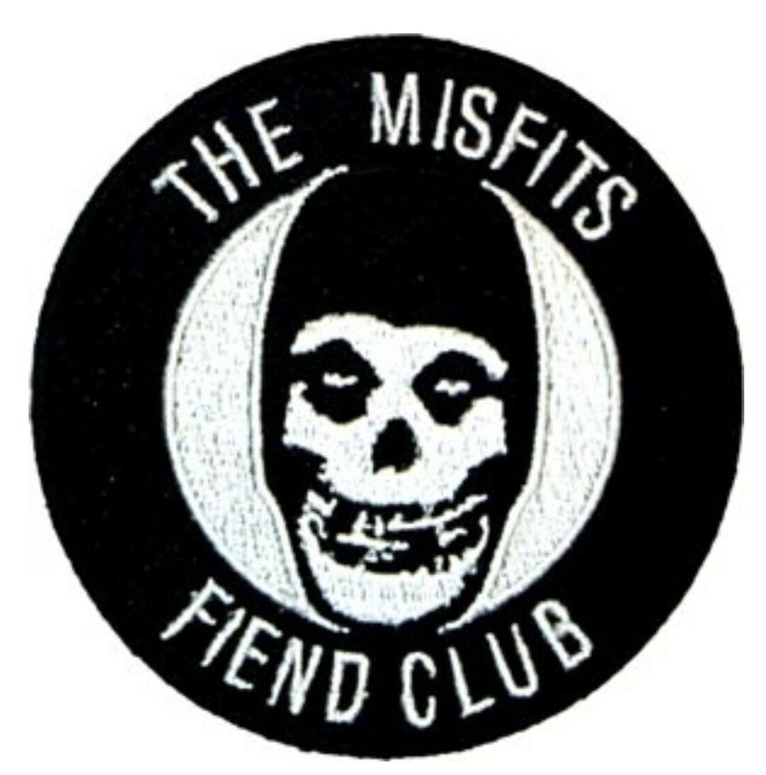 Misfits Fiend Club Crimson Ghost Embroidered Patch M028p - Etsy