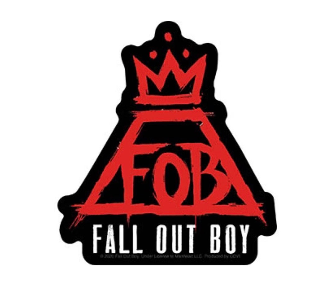 Fall Out Boy Logo Sticker F011S - Etsy UK