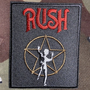 Rush Starman 2112 Embroidered Patch R008P - Etsy