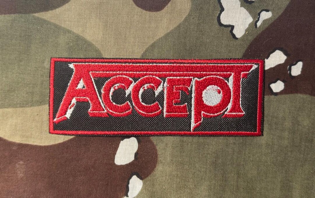 Accept Logo Embroidered Patch - Etsy