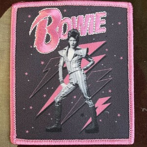 David Bowie Bolt Embroidered Patch B069P - Etsy