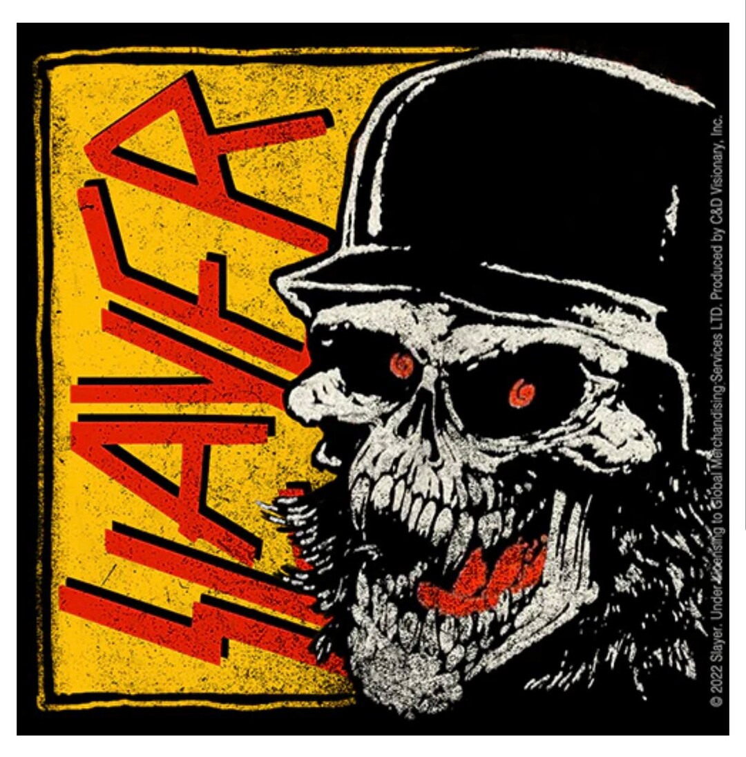 Slayer Skull Sticker Slaytanic Wehrmacht S022S - Etsy