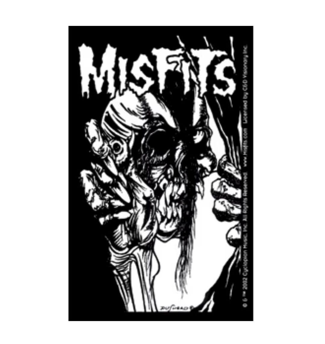 Misfits Pushead Logo Small Sticker M043S - Etsy