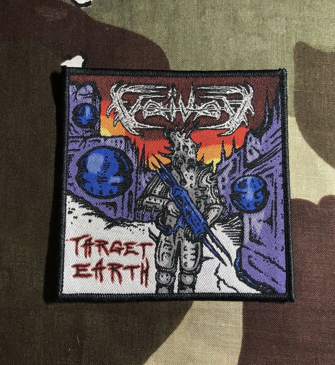 Voivod Target Earth Woven Patch V006P - Etsy