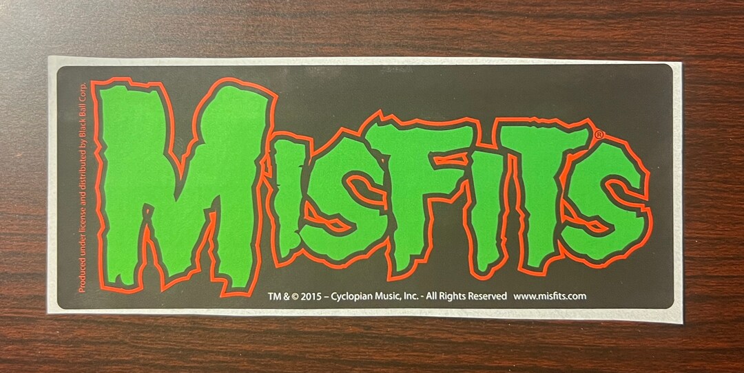 Misfits Paper Sticker - Etsy