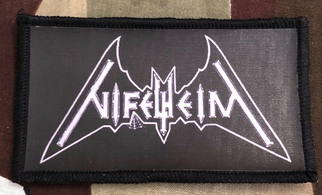 Nifelheim Heavy Metal Logo Sublimated Printed Patch N013P - Etsy