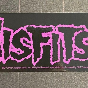 Misfits Logo Sticker M018S - Etsy