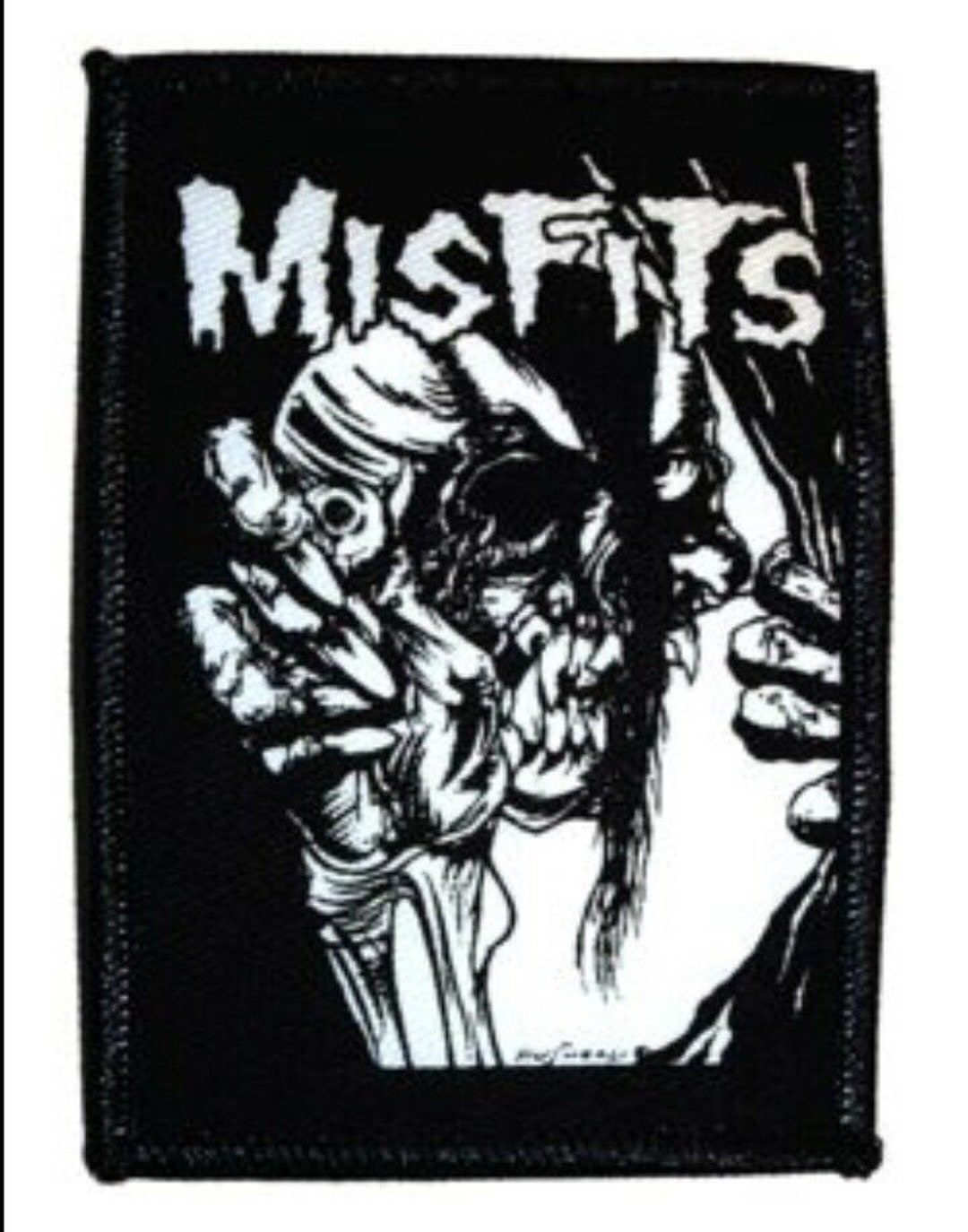 Misfits Pushead Embroidered Patch M015P - Etsy