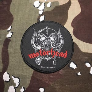 Motorhead Warpig Woven Patch M009P - Etsy