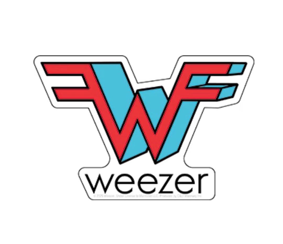 Weezer W Sticker W005S - Etsy