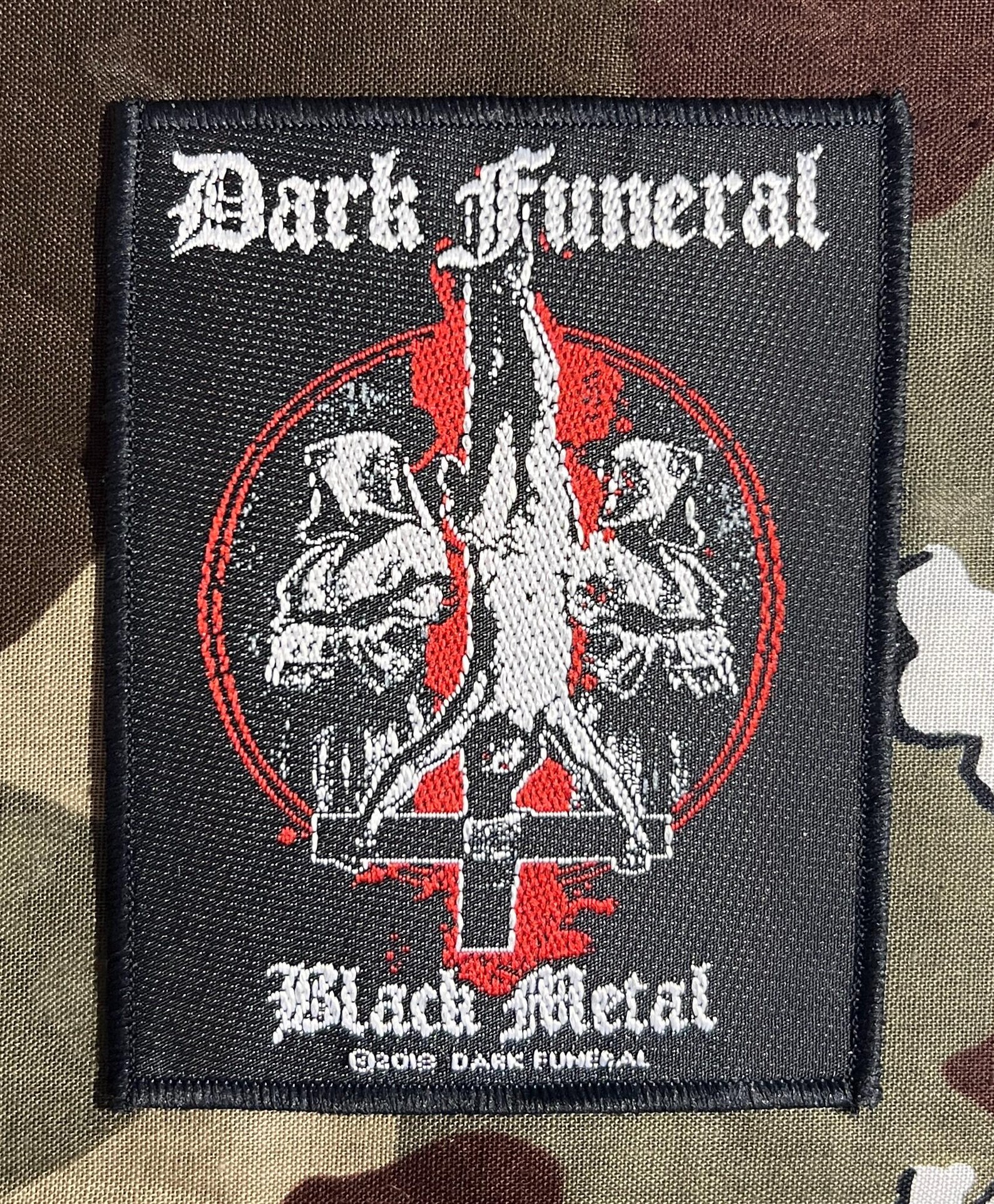 Dark Funeral Black Metal Woven Patch D086P - Etsy