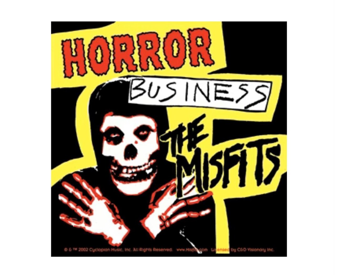 The Misfits Horror Business Sticker M035S Decal - Etsy