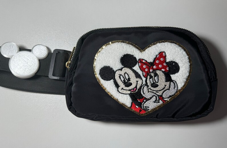 Mickey Mouse & Minnie Mouse Disney Fanny Pack - Etsy