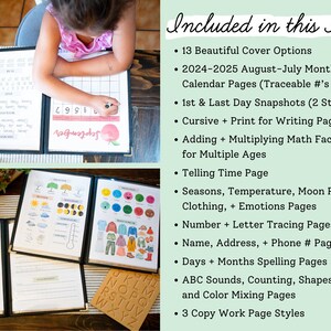 Homeschool Morning Menu, Printable Calendar Time Activities ...