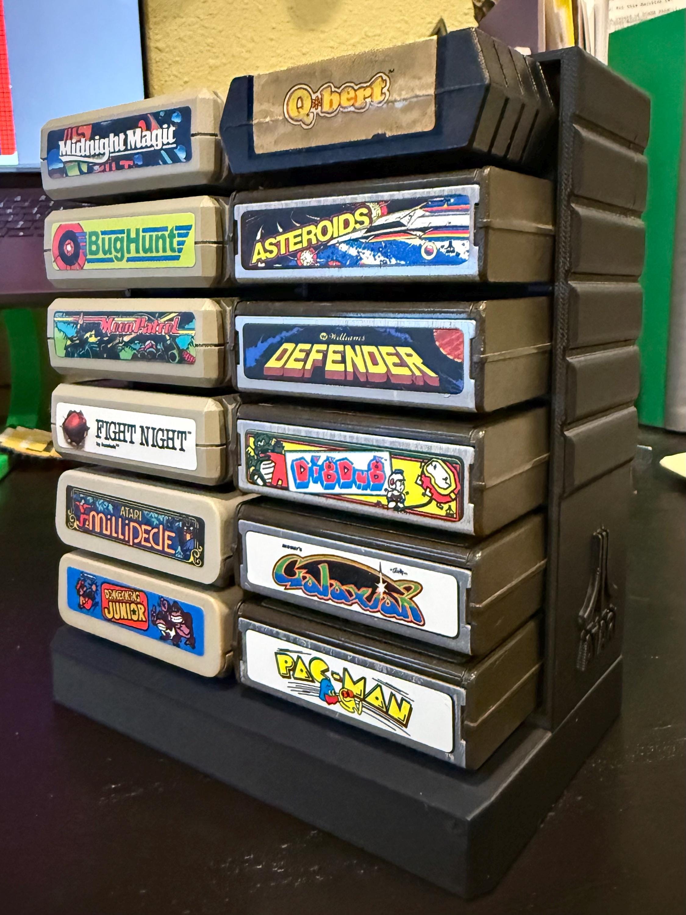 Atari 8-bit/xegs End Labels – Pre-cut Vinyl Decals for Retro Game ...