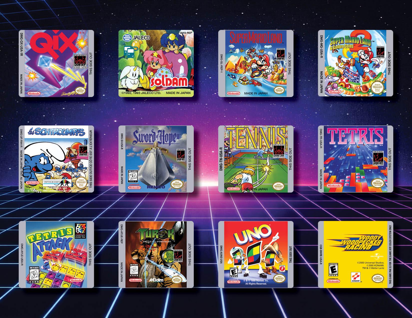 Replacement Game Cartridge Labels for Nintendo Gameboy/gameboy Color - Etsy