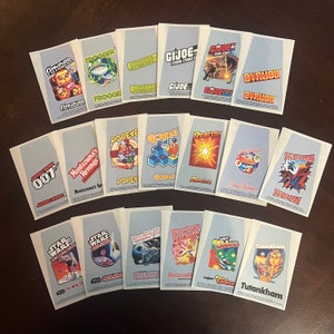 Atari 2600 Replacement Game Cartridge Labels - Parker Brothers - Etsy