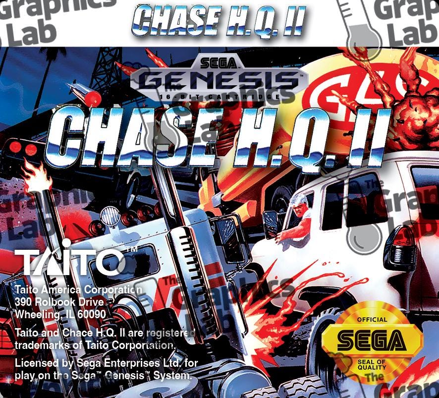 Reproduction Sega Genesis / Mega Drive Cartridge Labels – Custom ...